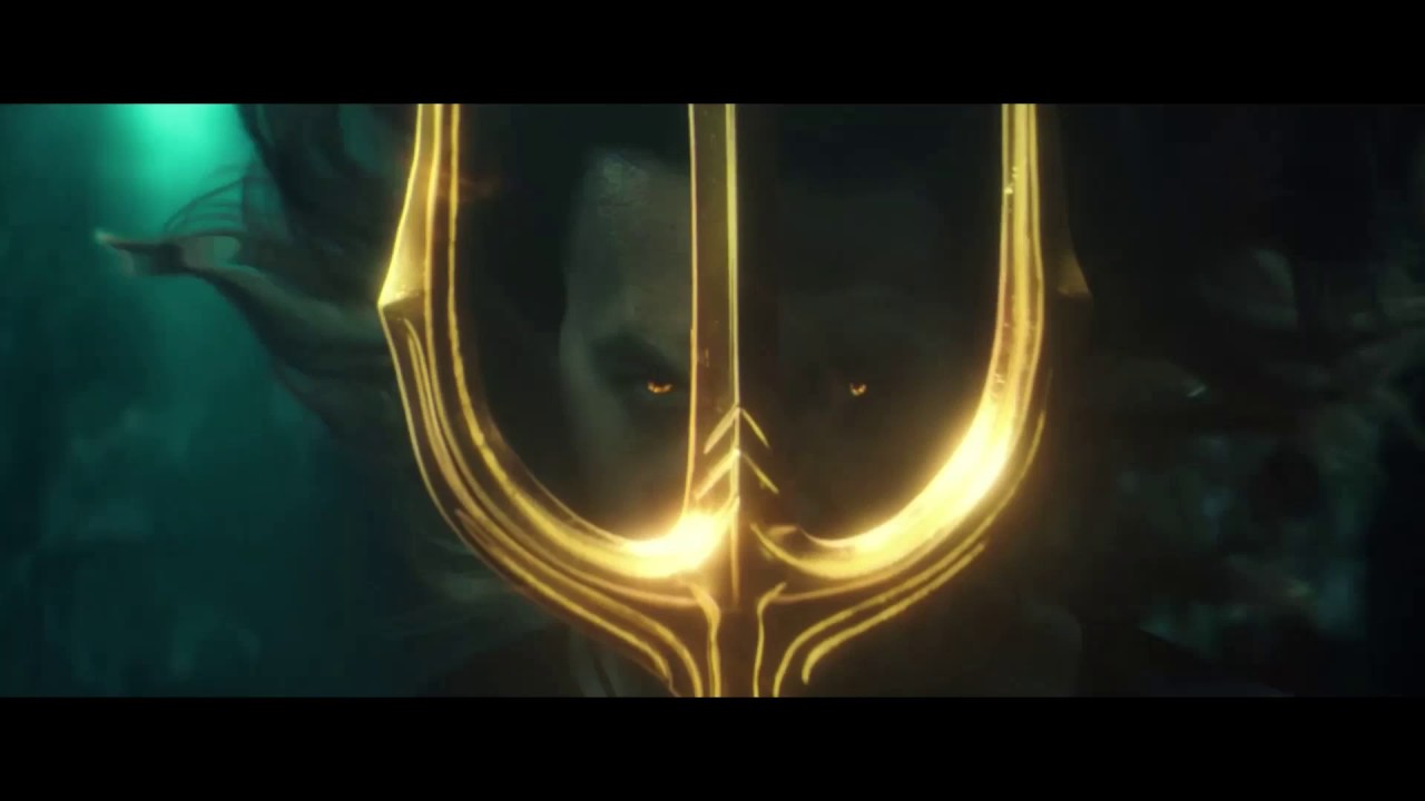 Aquaman king Atlan's trient 1080p - YouTube