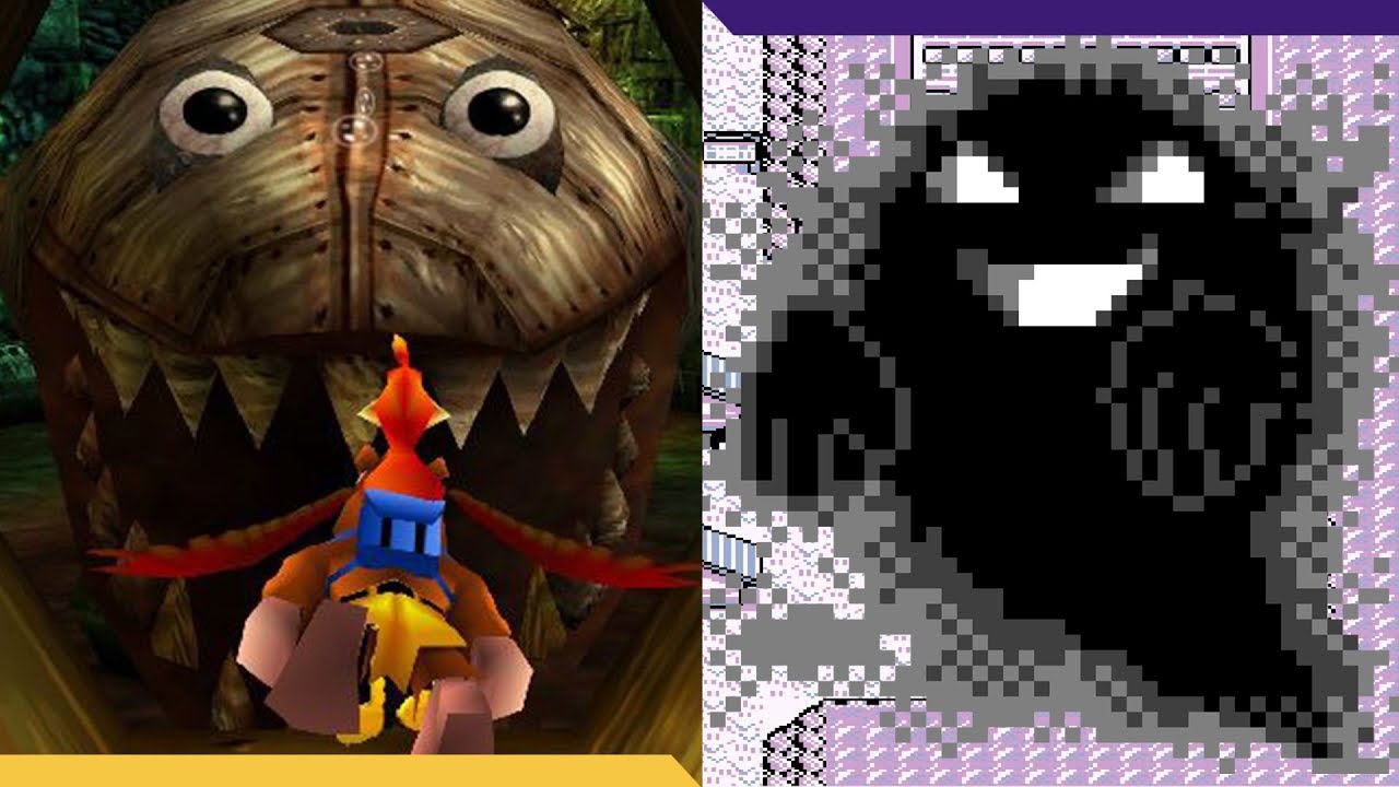 10 disturbing moments in family friendly games - YouTube