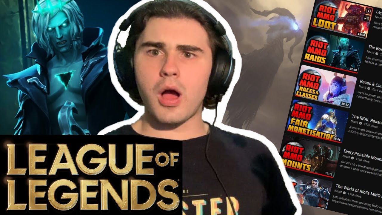 New League Player Watches League of Legends (Necrit Lore Videos) for ...