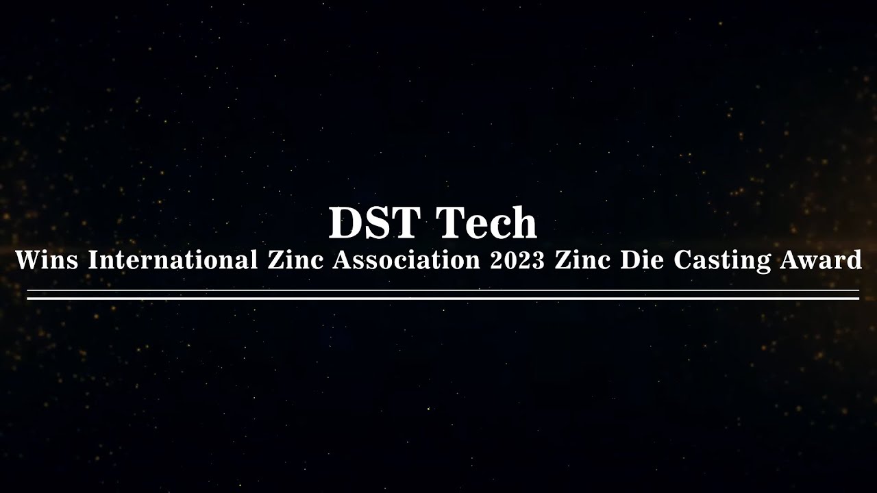 DST Tech Wins International Zinc Association 2023 Zinc Die Casting Award - YouTube
