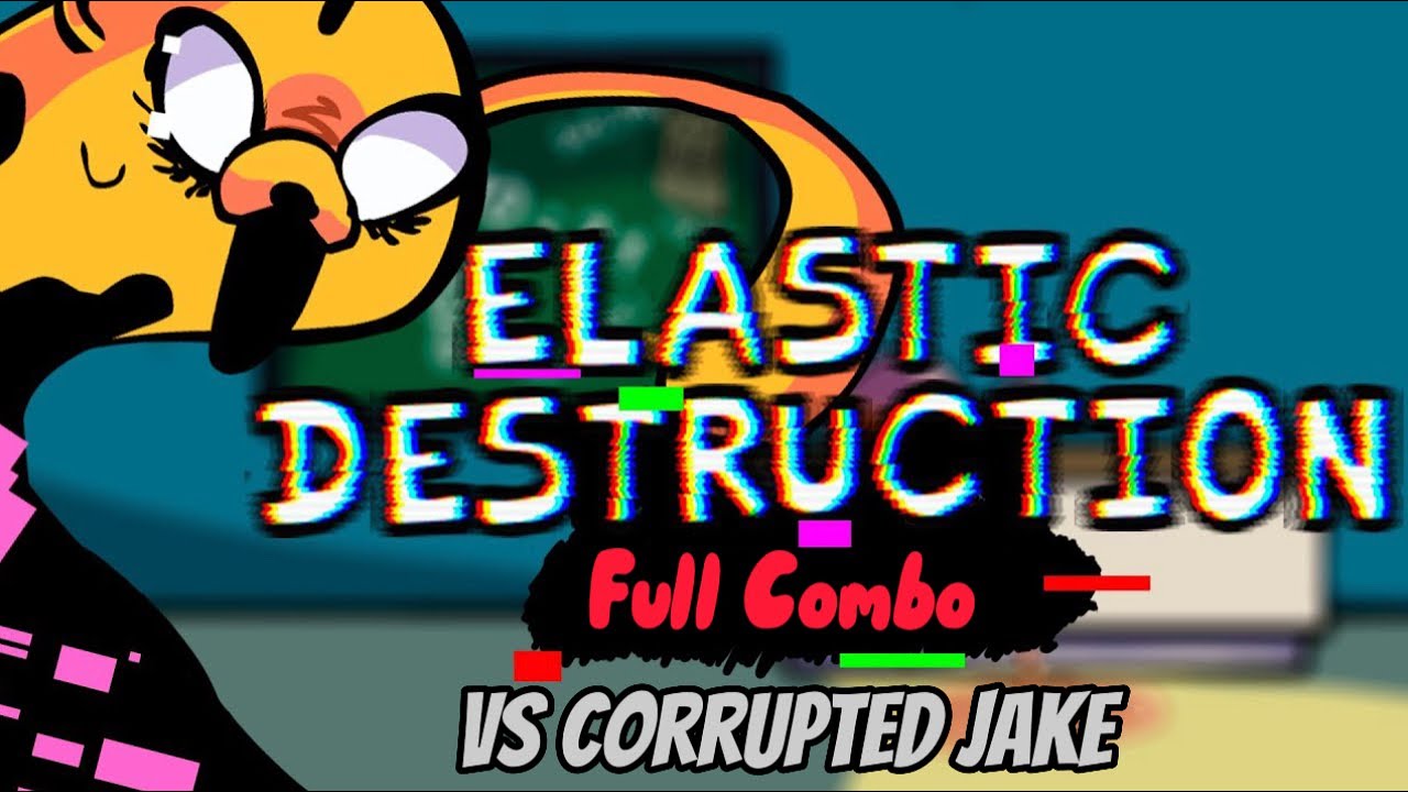 Beat Battle/FNF | Elastic Destruction vs Corrupted Jake w/ Pibby (Full ...