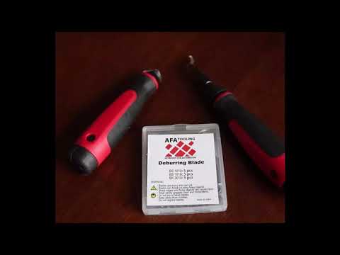 How Do You Deburr Aluminum Manually with Deburring Tool - YouTube