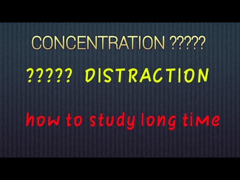 How to study long time with full concentration - YouTube