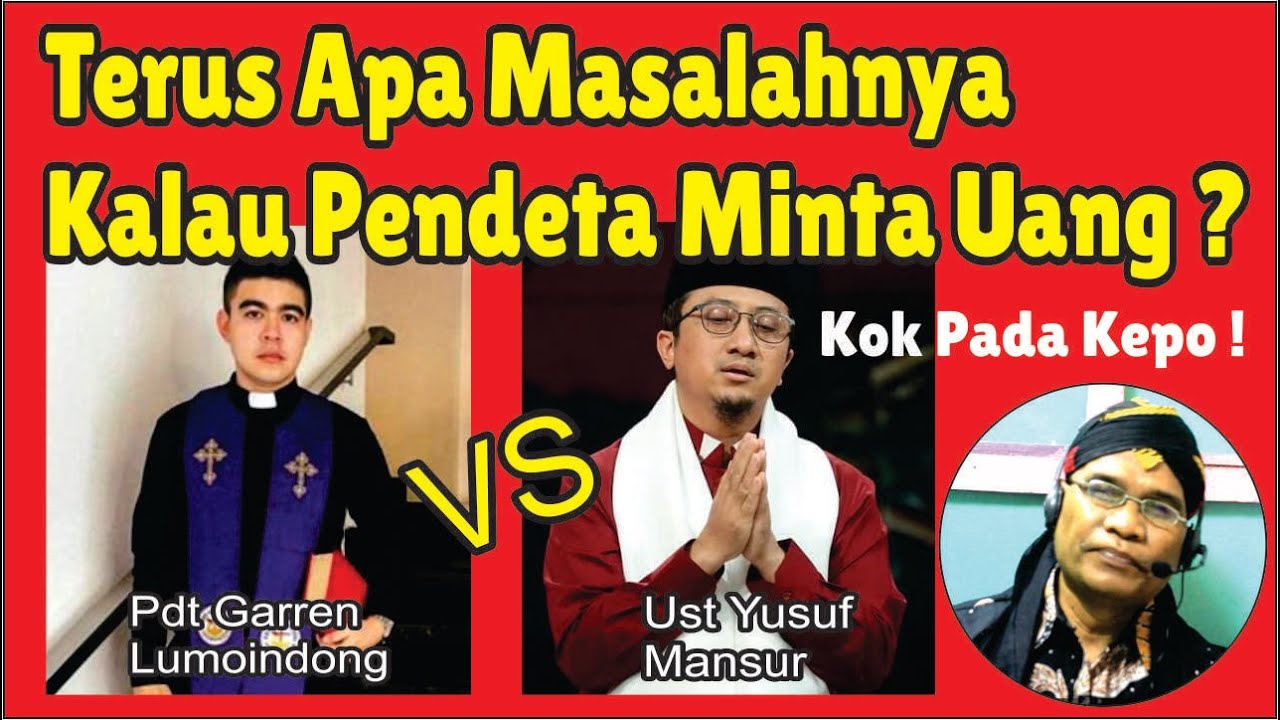 Terus Apa Masalahnya Kalau Pendeta Ini Minta Uang Ke Jemaatnya ? Kok ...