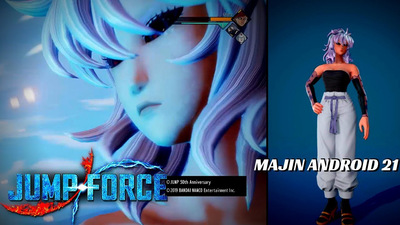 HOW TO CREATE MAJIN ANDROID 21 IN JUMP FORCE| CUSTOM CACS - YouTube