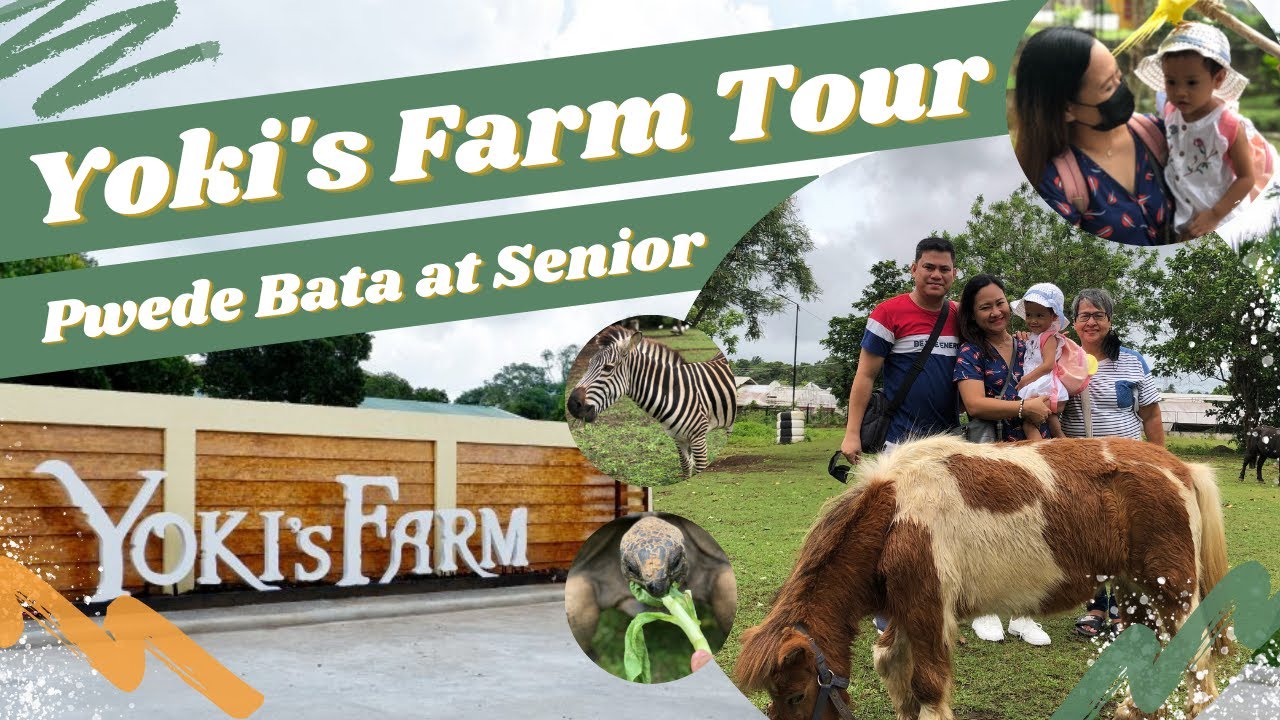 YOKI'S FARM TOUR | PWEDE BATA AND SENIOR| BIRTHDAY CELEBRATION - YouTube