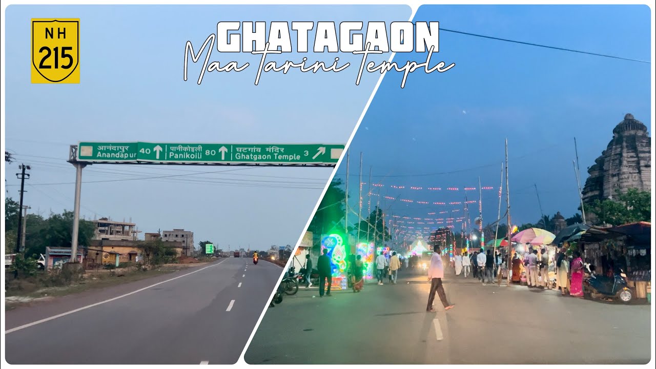 4K Drive in Ghatagaon of Keonjhar District of Odisha | Maa Tarini ...