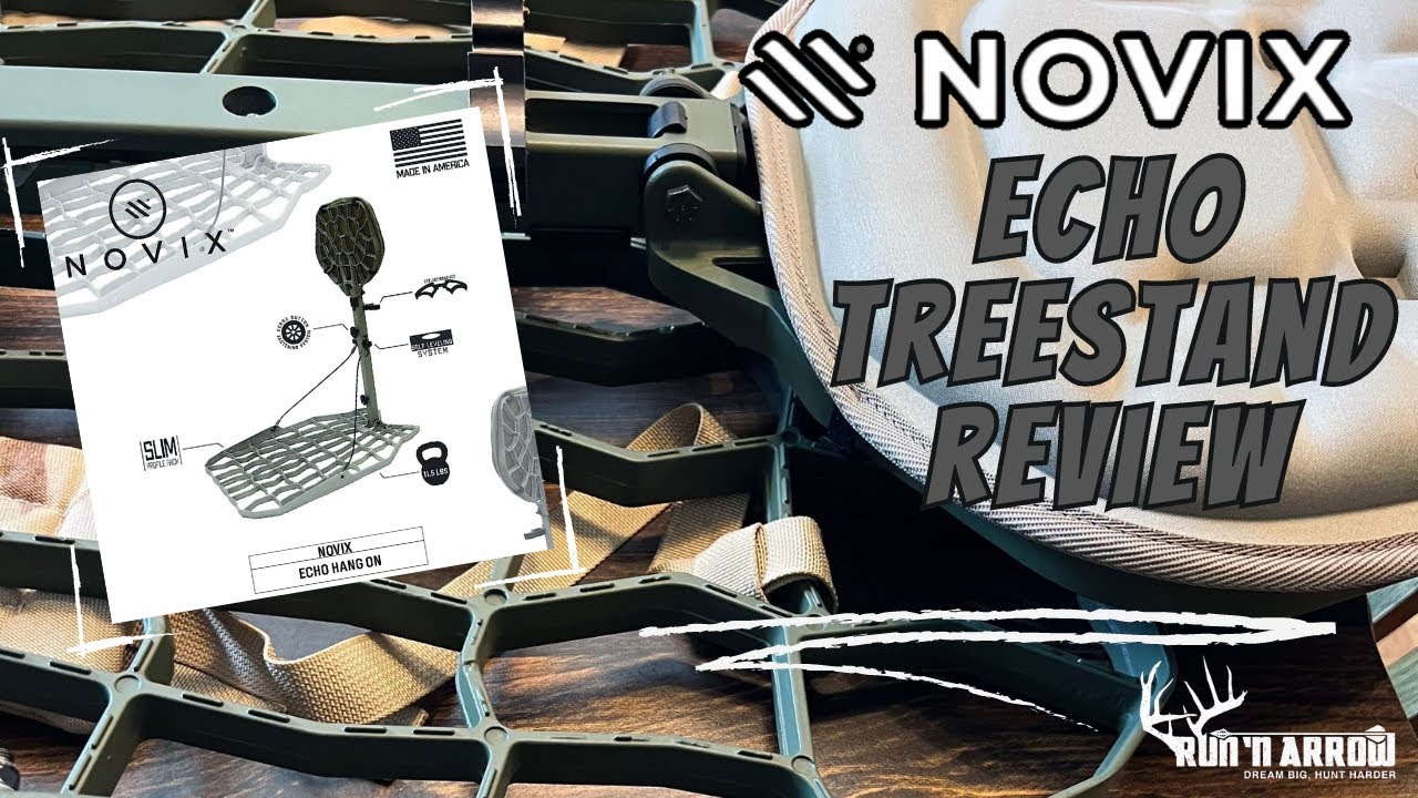 Novix Echo Hang On Treestand Unboxing and Review | Molle Shoulder Strap ...