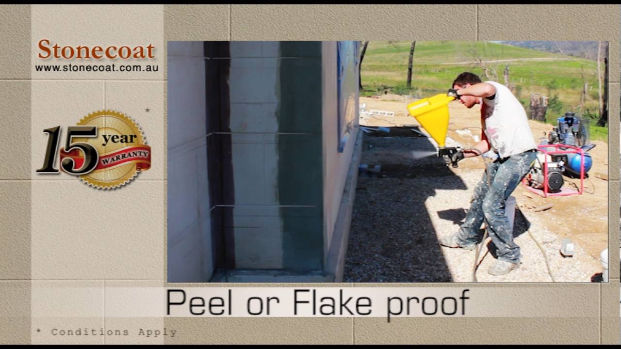 Stonecoat Spray - YouTube