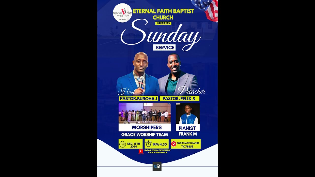 WELCOME TO OUR SUNDAY SERVICE - YouTube