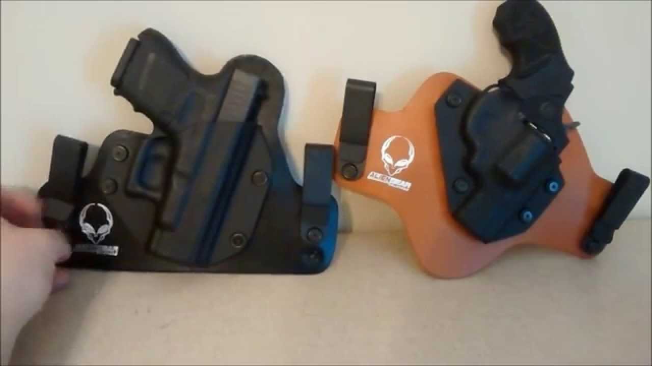 Alien Gear Holsters - unboxing and quick look with glock 26 and taurus ...