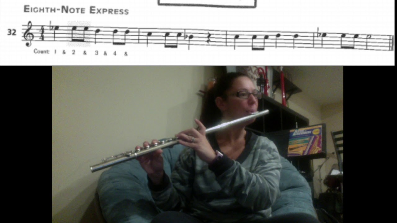 Flute #32- Eighth-Note Express - YouTube