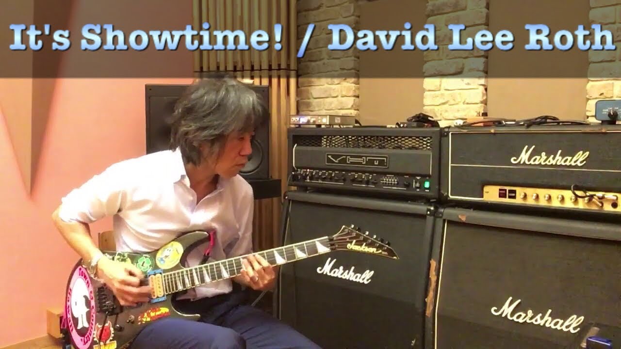 david lee roth jason becker / it's showtime! guitar cover by irimajiri ...
