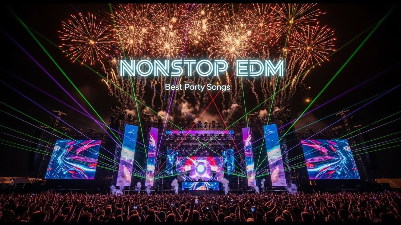 Rave Vibes All Night 🌙 EDM Inspired by Global Stages - YouTube
