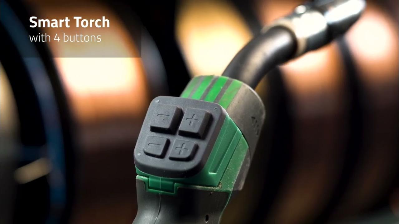 Smart Torch Modules: adjust welding settings at the torch handle ...