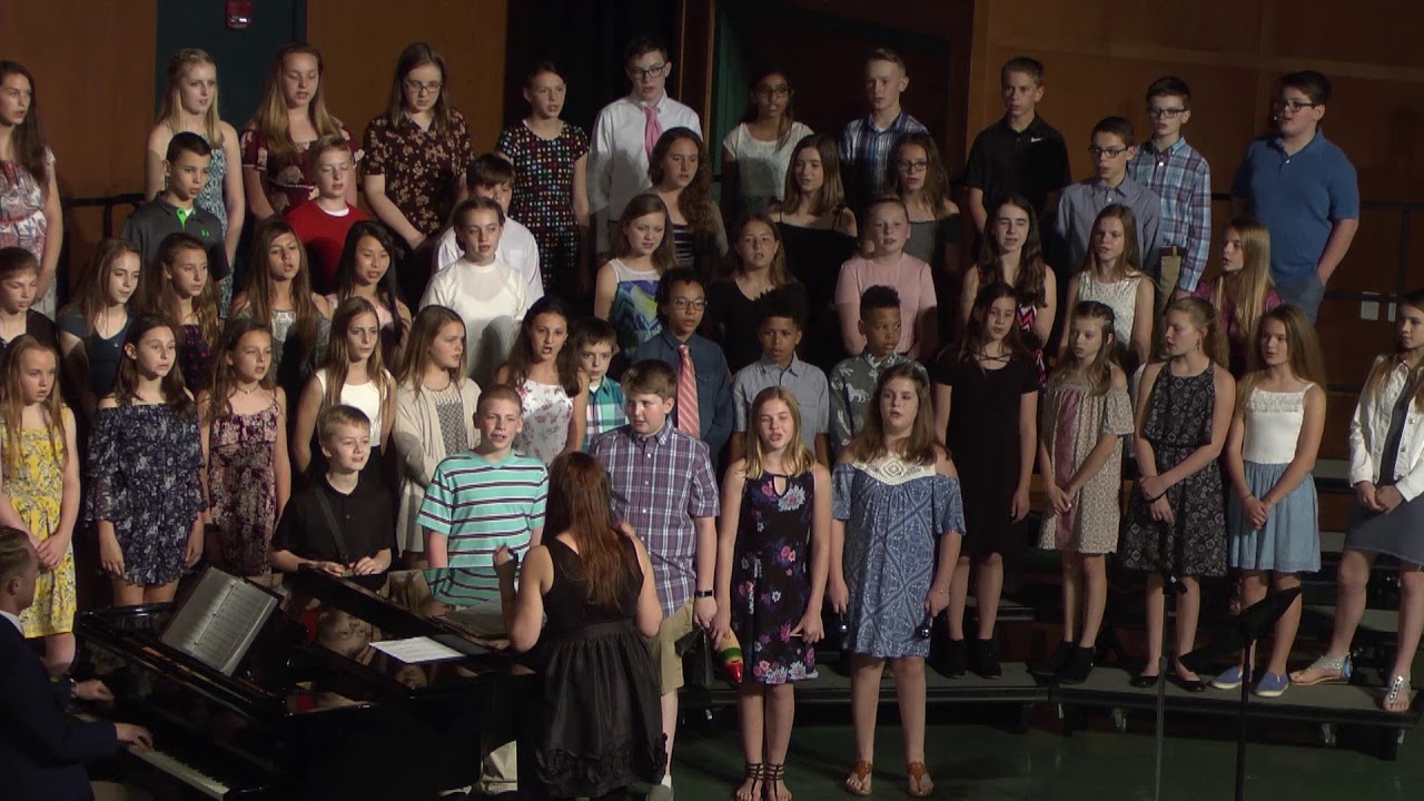 6th Grade Chorus& Band Spring 2018 Concert - YouTube