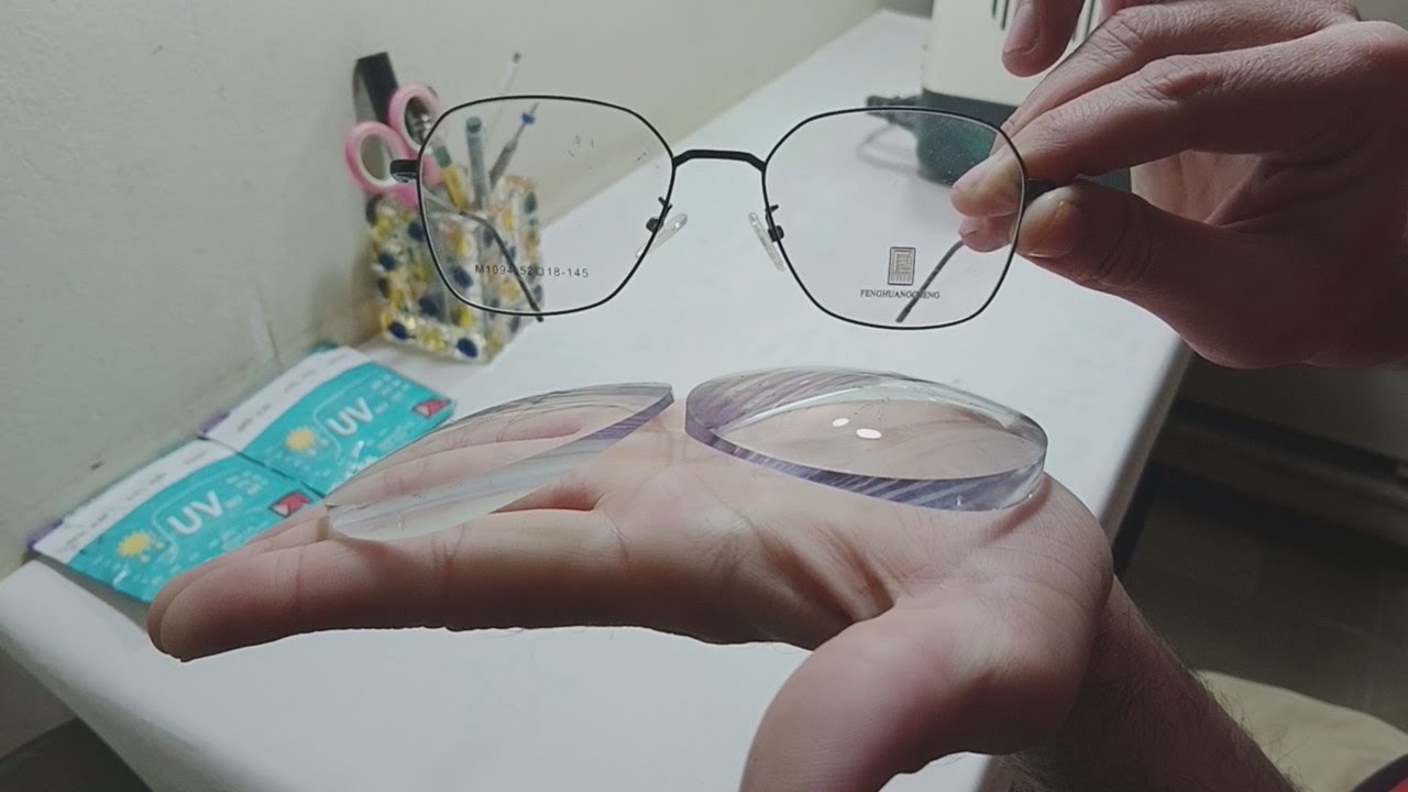 -4.00 cylinder eyeglasses ki fitting | star optical glass fitting - YouTube