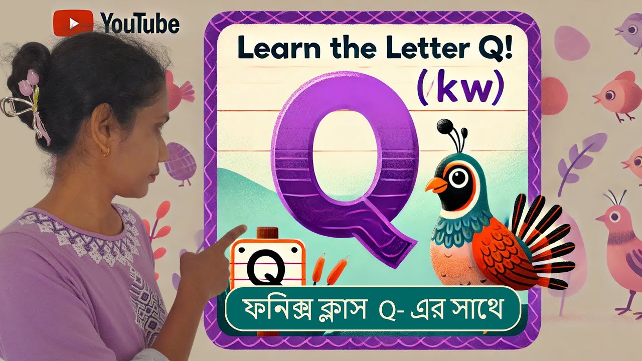 How to Teach the Letter Q | Phonics for Kids and Parents - YouTube