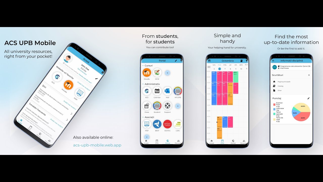 ACS UPB Mobile Demo - YouTube
