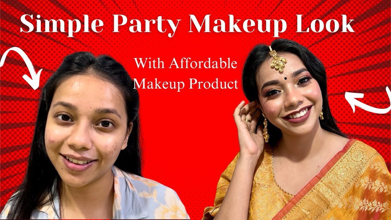 Step by Step Easy Part Makeup Tutorial (with all the affordable ...