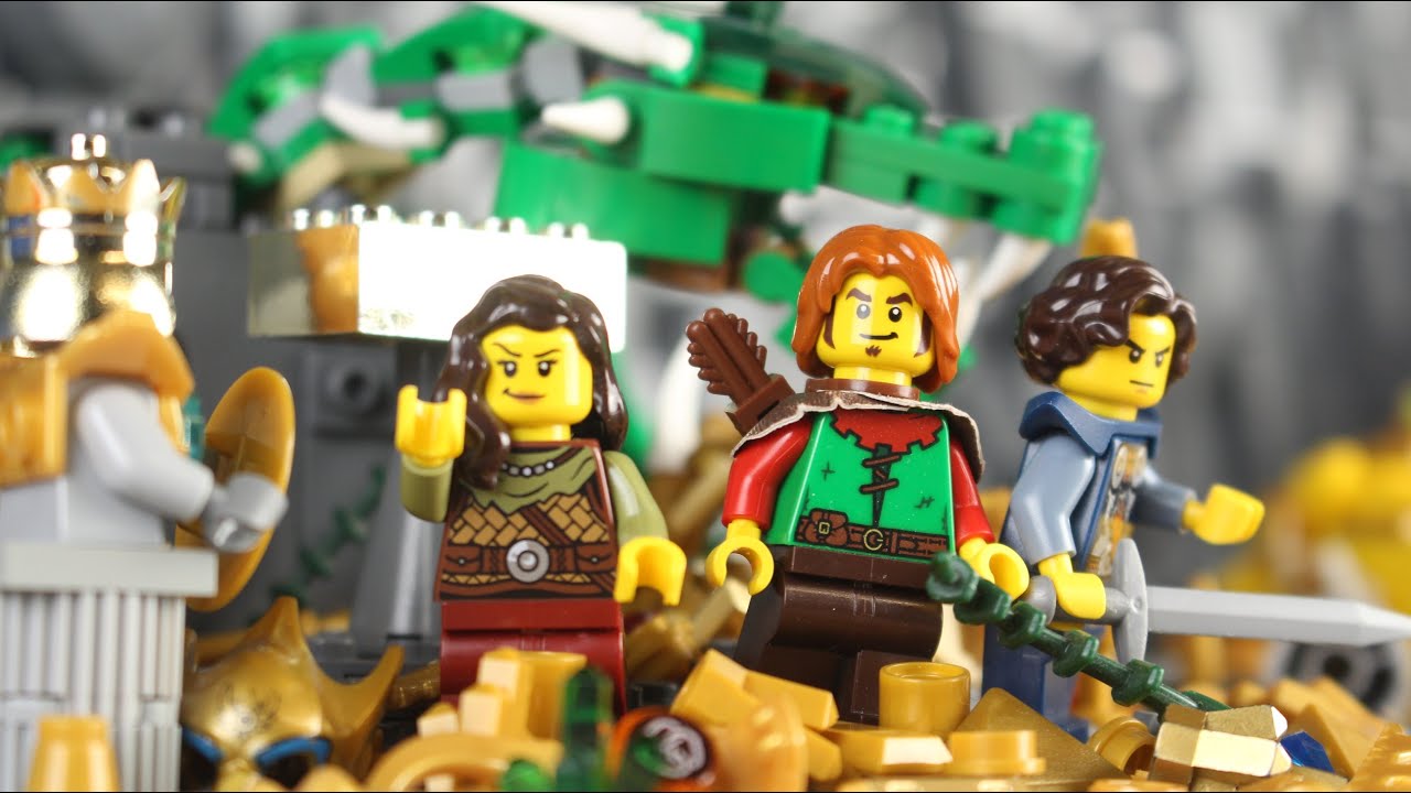 LEGO The DRAGON's Lair – The Adventures of Robin Hood – Castle Stop ...