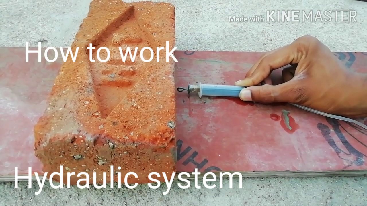 How to work hydraulic system || Hydraulic || Hydraulic power - YouTube
