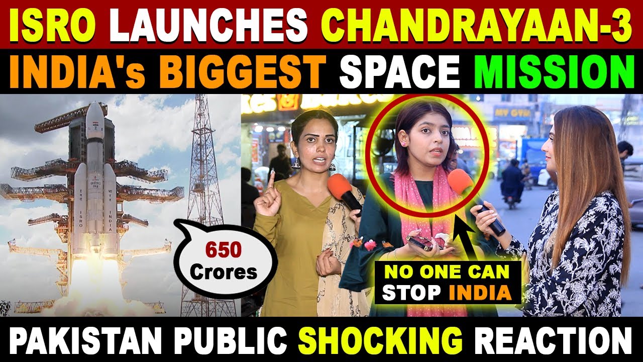 ISRO LAUNCHES CHANDRAYAAN-3 🇮🇳 INDIA's BIGGEST SPACE MISSION | PAK ...
