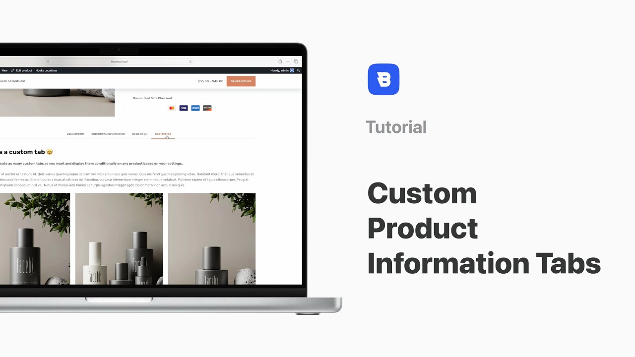 Custom Product Information Tabs | Tutorial | Blocksy 2 - YouTube
