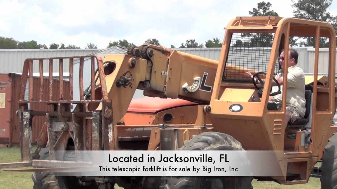 1999 Lull 644D-34 Telescopic Forklift For Sale - YouTube
