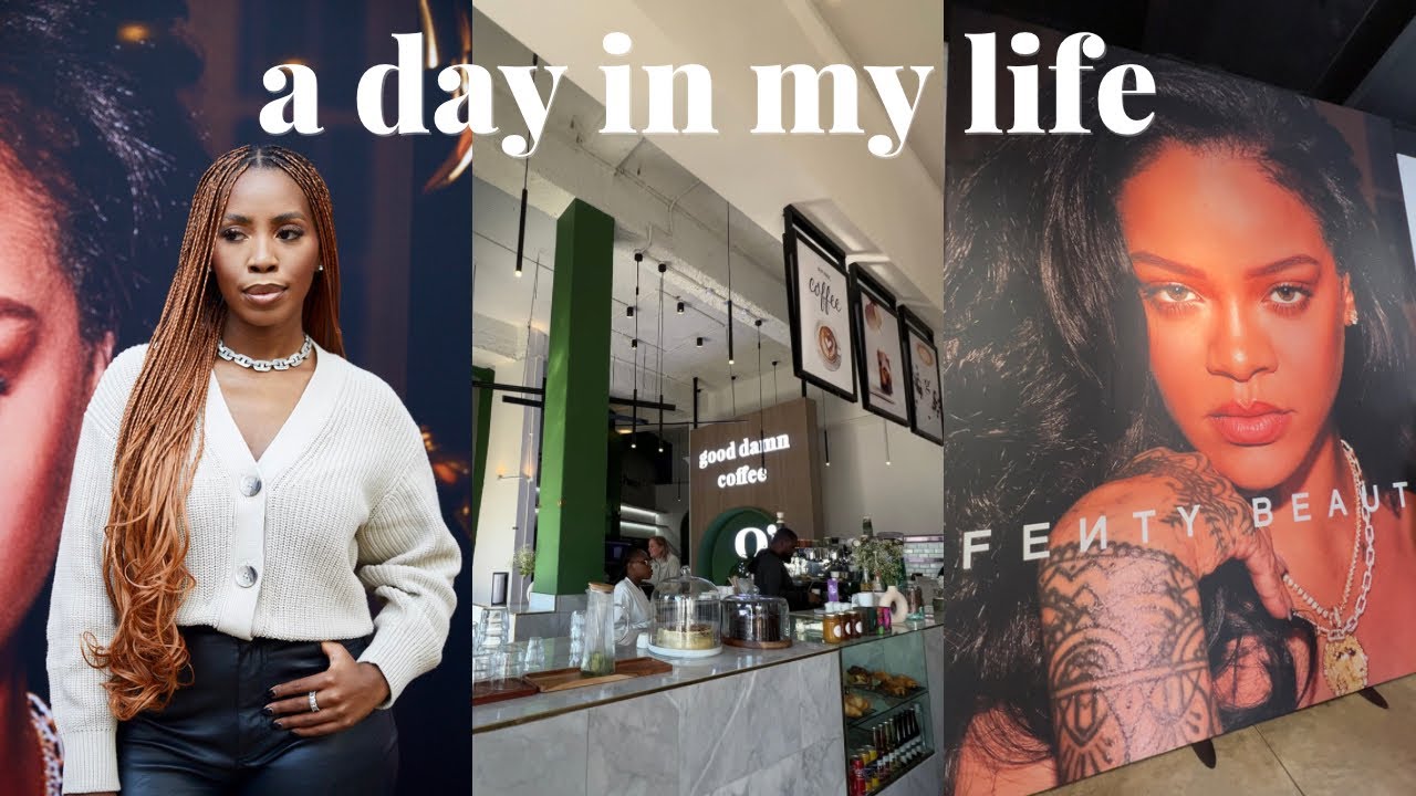 VLOG: A WORK DAY IN MY LIFE 🎥 my filming setup, mini shein haul, FENTY ...