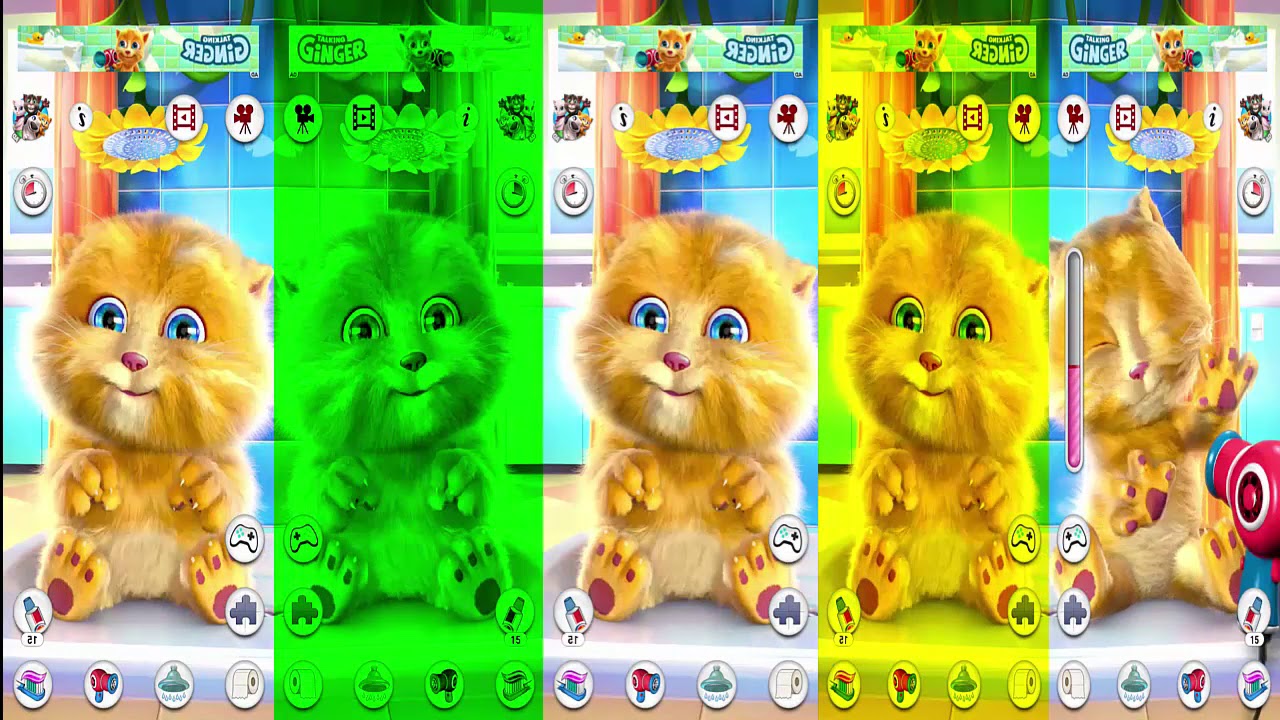 Talking Ginger Colors Funny New Video Funny Movement Ep 9 - YouTube
