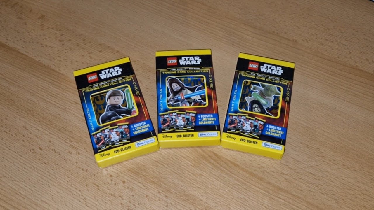 Lego Star Wars Trading Card Collection Serie 4 Booster Opening (ECO ...