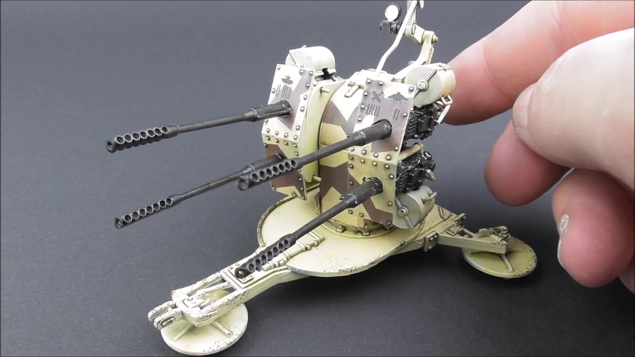 A first look in the box - Das Werk 35004 - 3cm Flakvierling 103/38 ...