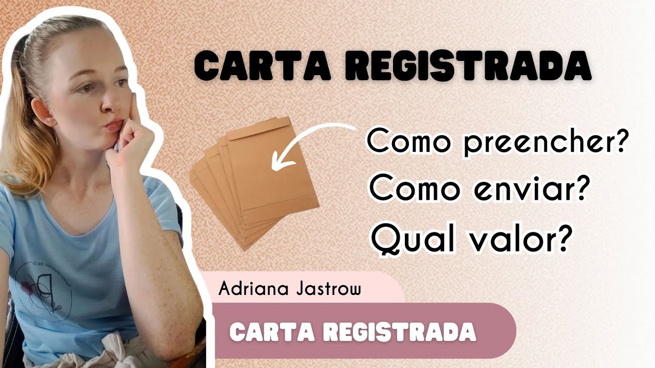 COMO PREENCHER E ENVIAR ETIQUETA ESCOLAR POR CARTA REGISTRADA? - YouTube