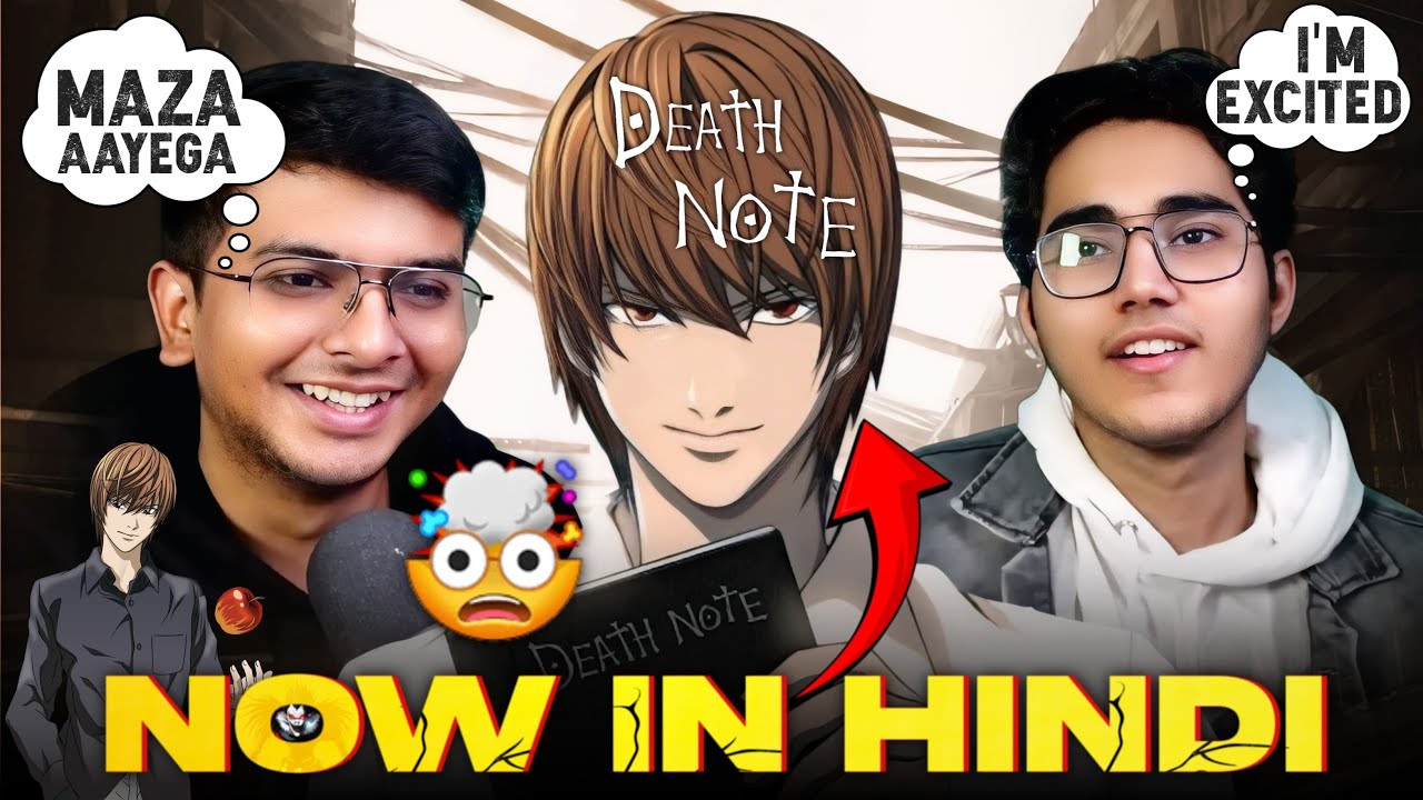 I Dubbed Death Note in Hindi 🤯 ft. @AnimeTmTalks - YouTube