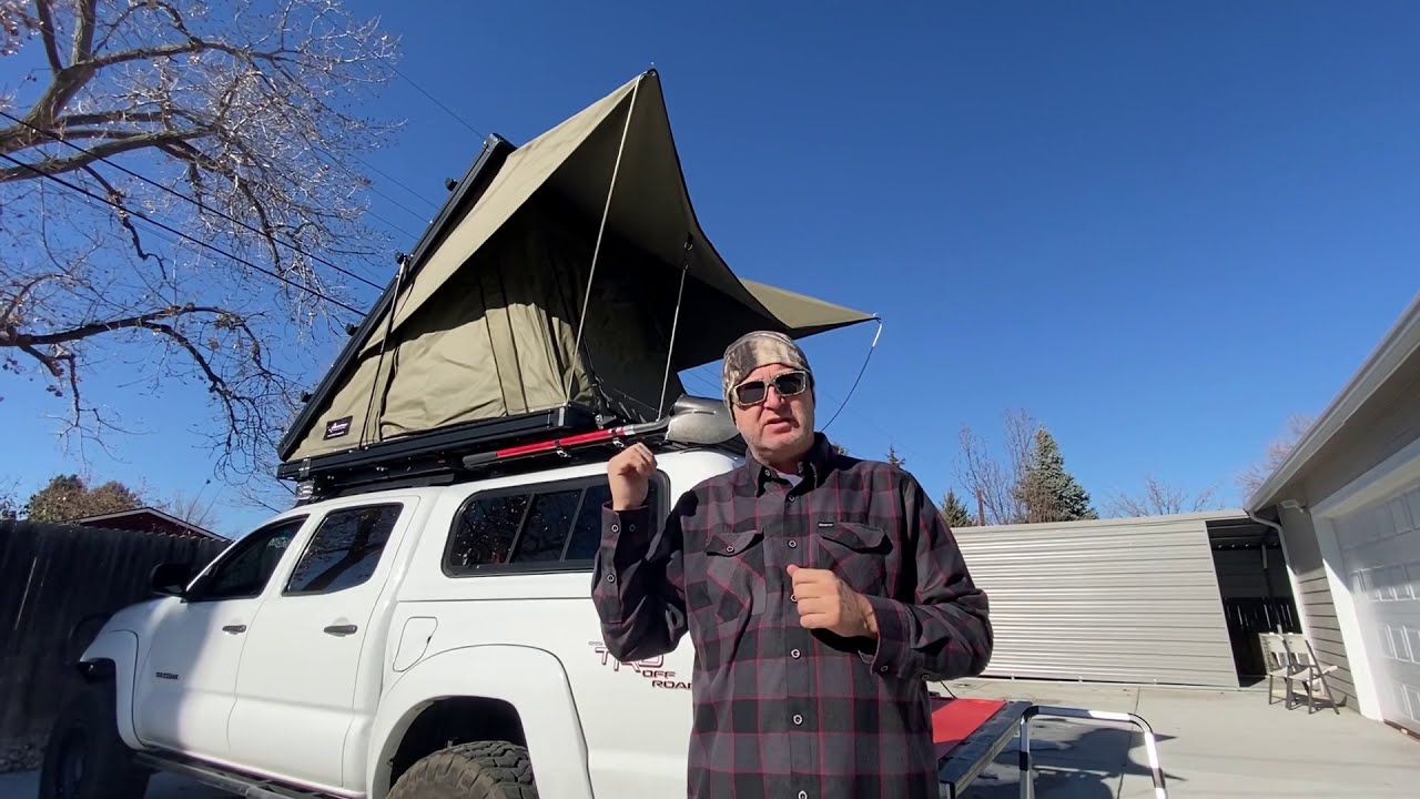 Bush Company Alpha Roof Top Tent - How to Fix the Awning Wind Flapping ...