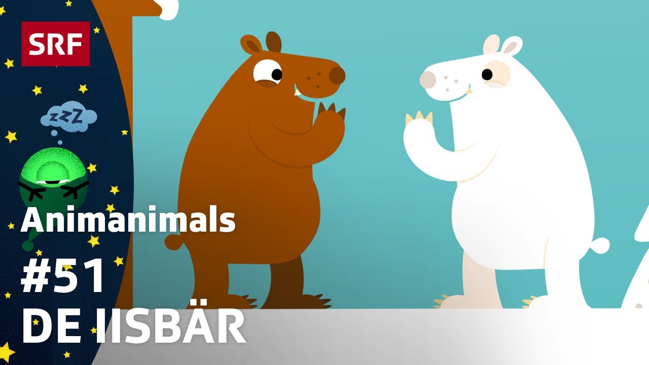 Guetnachtgschichtli: Animanimals – Eisbär #51 | Kindervideos | SRF Kids ...