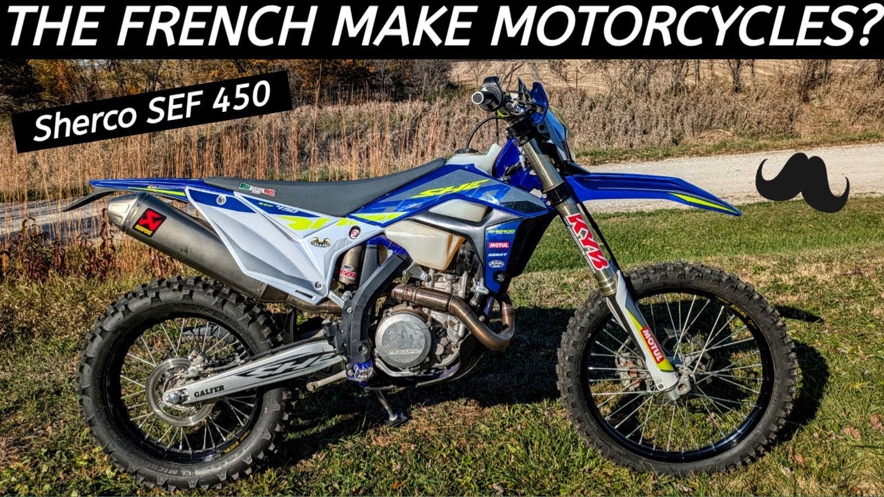 Sherco SEF 450 - French Made Dual Sport - Wait, a French Motorcycle ...