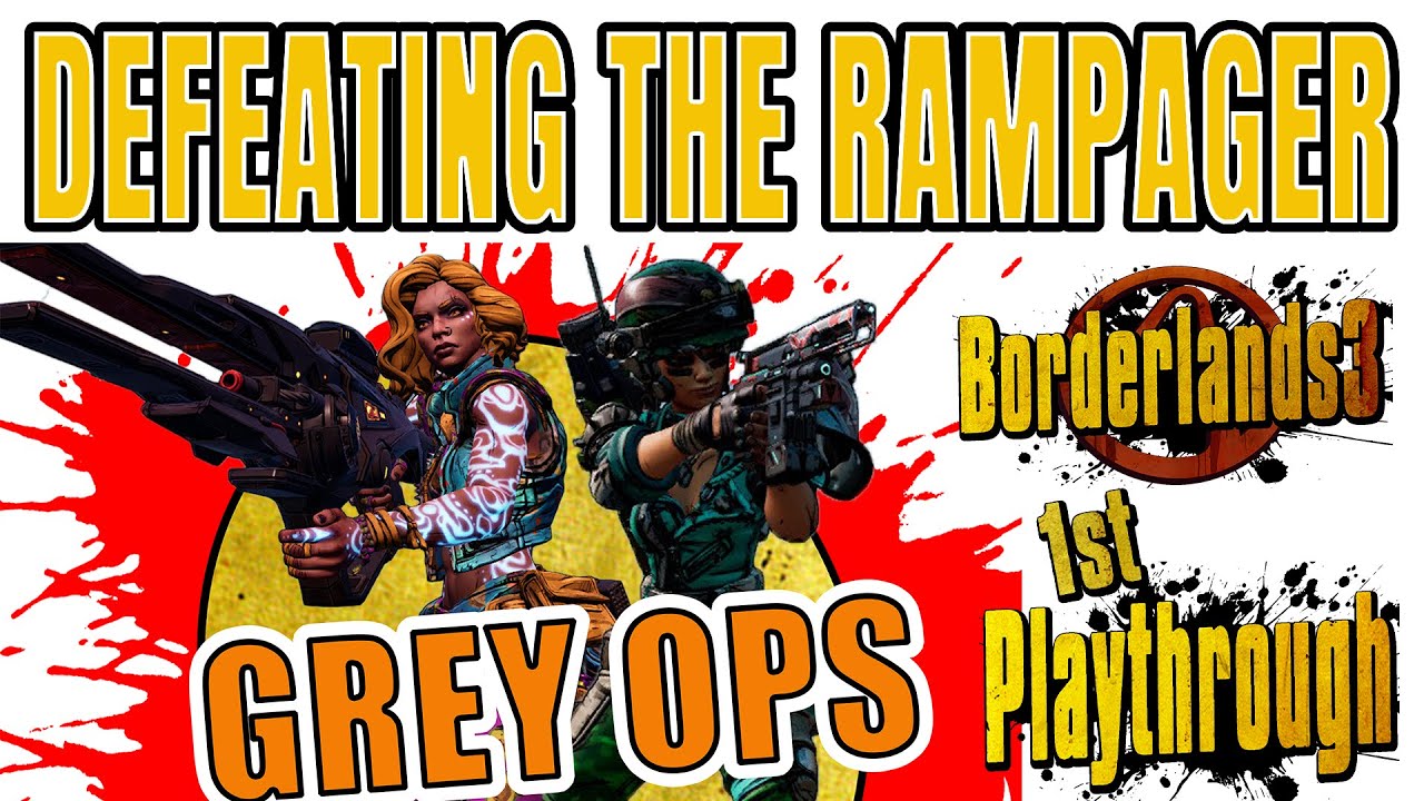 S01E13 - Defeating the Rampager - BL3 First Playthrough - YouTube