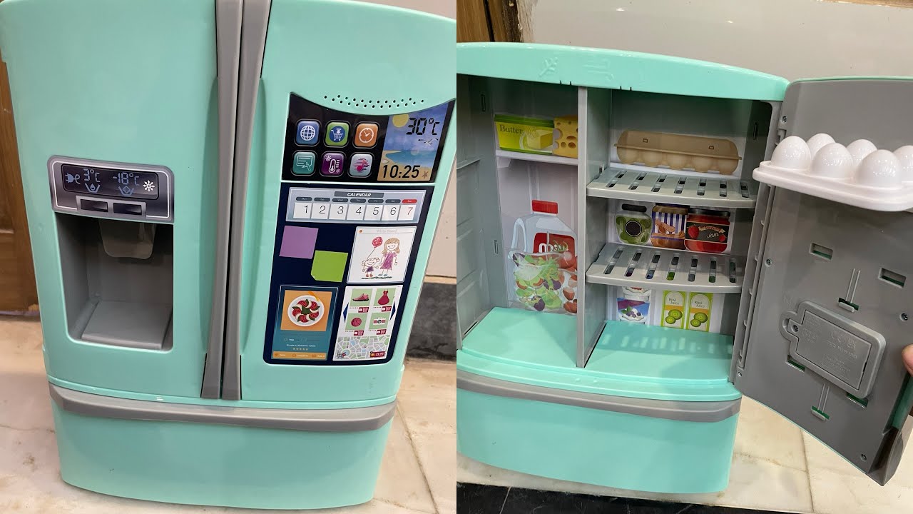 Play go my smart fridge toy - YouTube