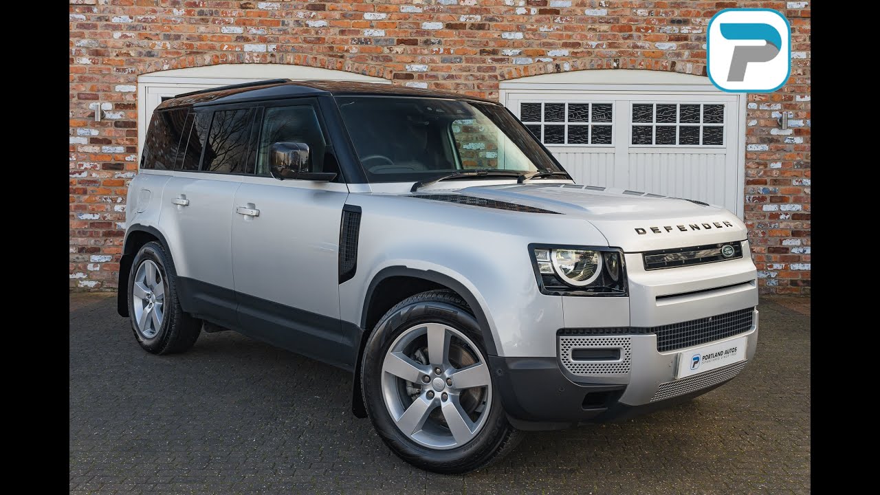 2022/22 LAND ROVER DEFENDER 110 D250 HARD TOP S IN HAKUBA SILVER ...