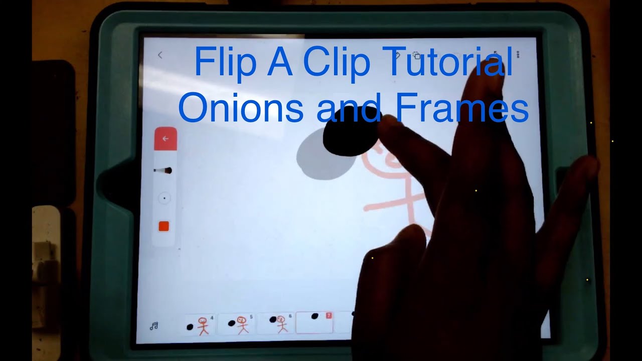 Learn Flipaclip Basics: Understanding Onion Skins & Frames (iPad ...
