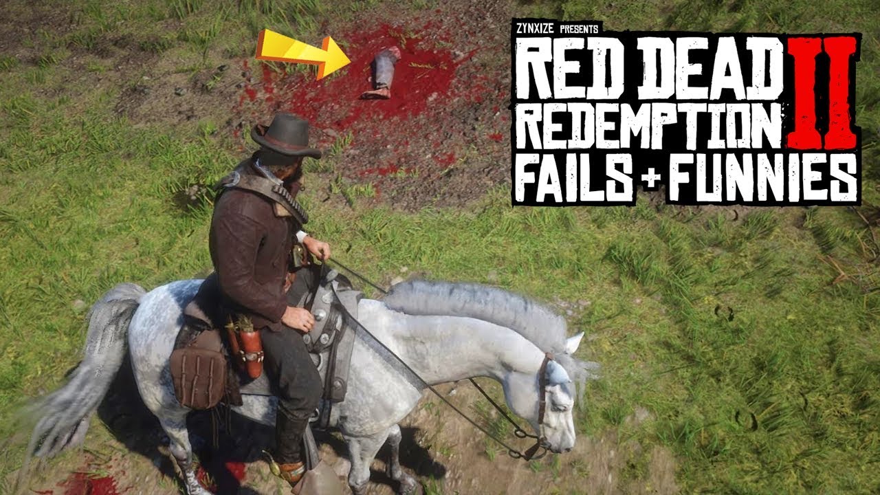 Red Dead Redemption 2 - Fails & Funnies #51 - YouTube