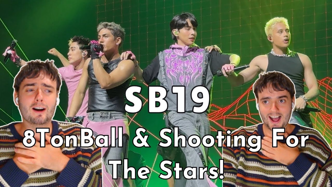 reacting to SB19 - '8TonBall' & 'Shooting For The Stars' - YouTube