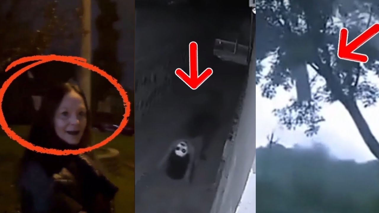 Top 4 Real Ghost Videos Caught on Camera | Scary Horror Clips - YouTube