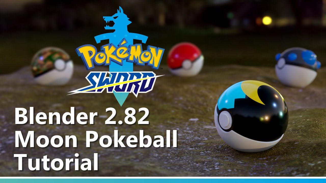 Moon Pokeball UV Texturing in Blender - YouTube