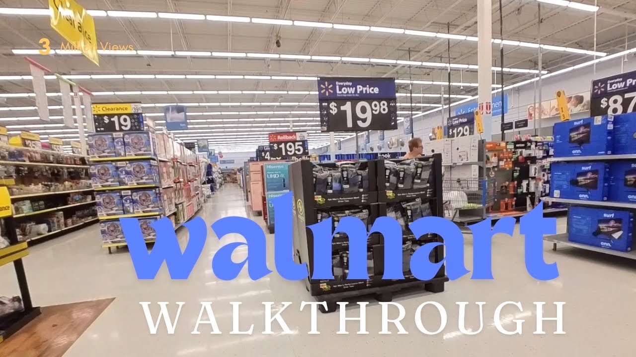 Walmart quick walkthrough * smart tv * electronics section - YouTube