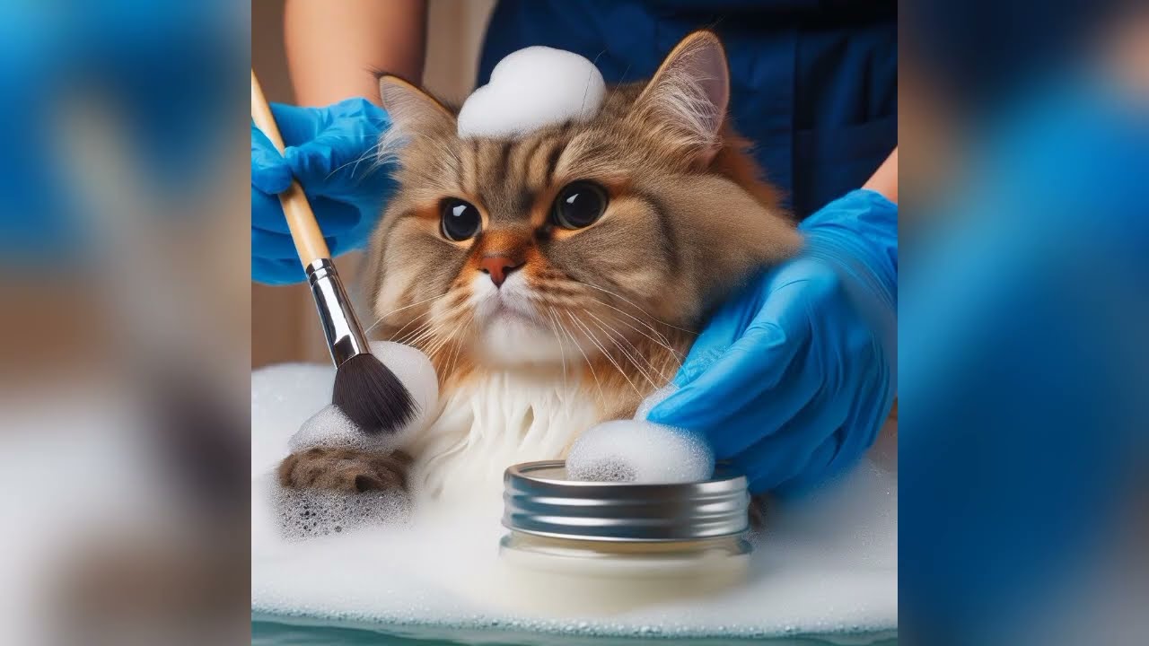 CAT SPA DAY - YouTube