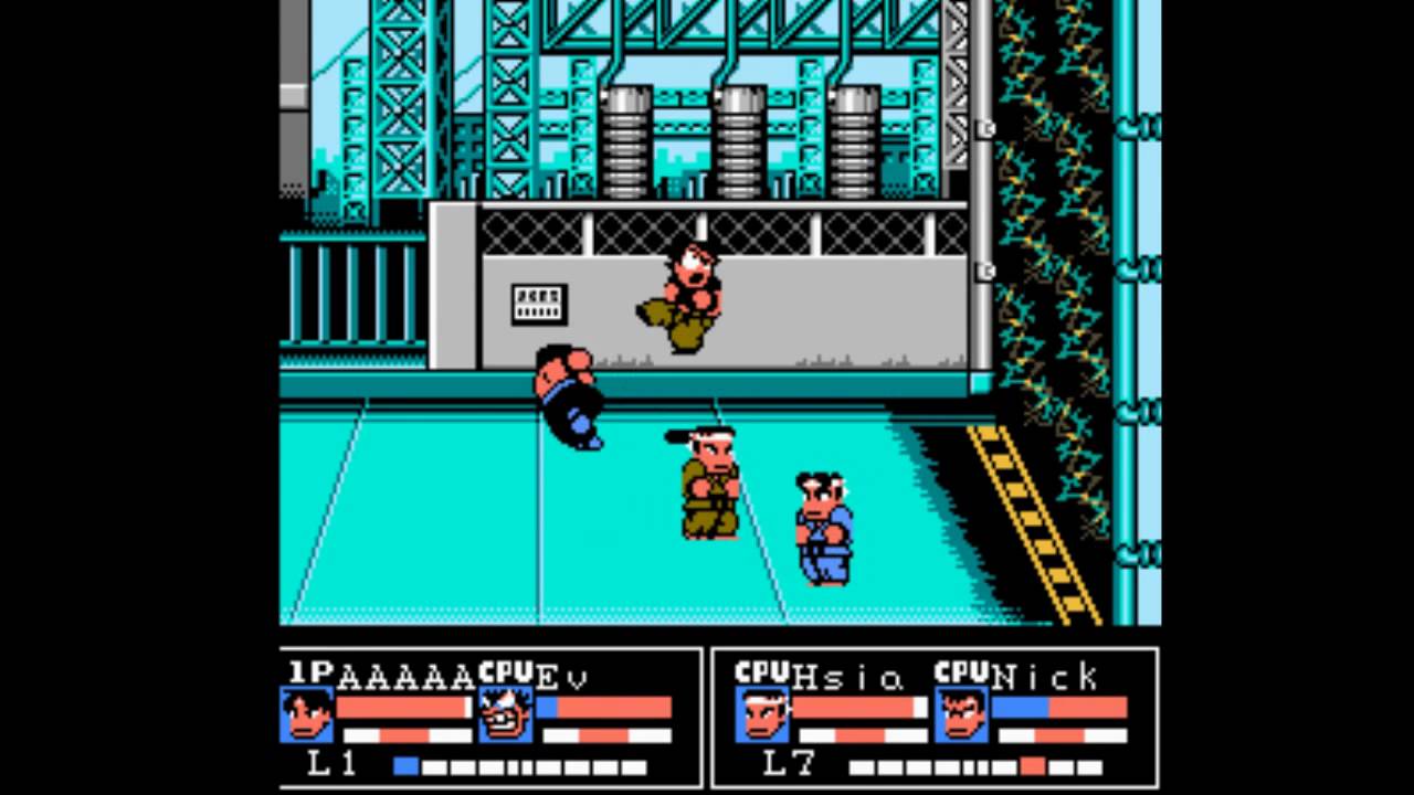 Riki Kunio Nintendo Nes Game - YouTube