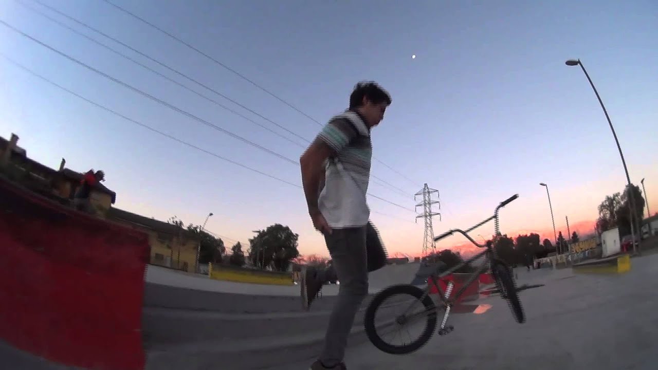 BMX Rider Takes Hard Fall on Tailbone - YouTube